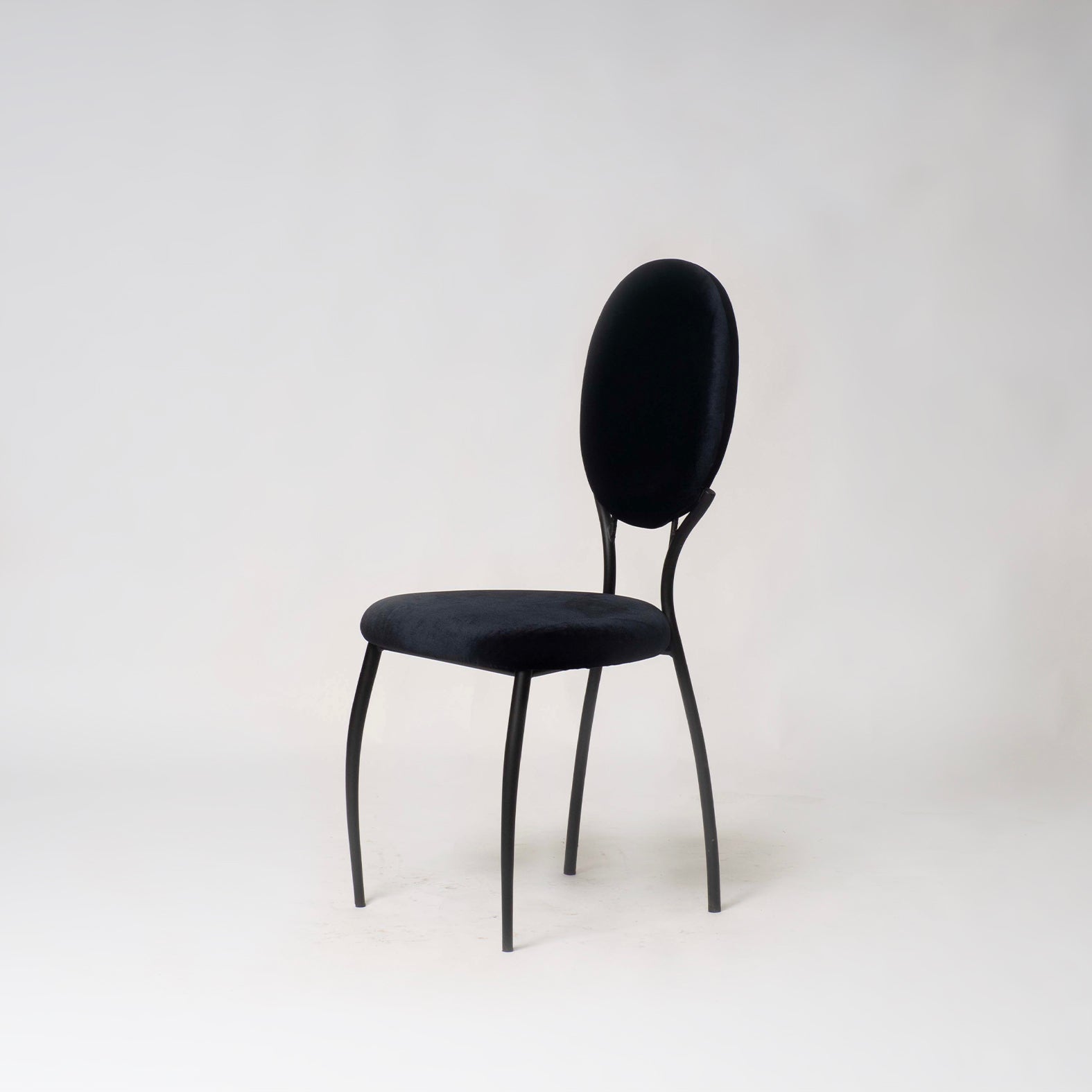 Pompadour Chair Black-Bieffeplast
